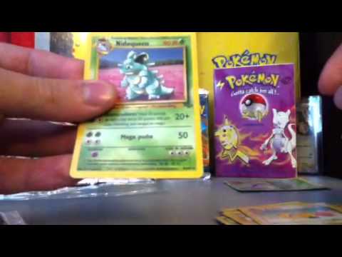 SPANISH POKEMON CARDS!! Opening 3 Pokemon Jungle Packs! - YouTube