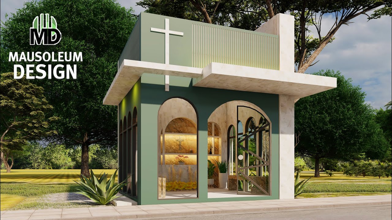 Simple Modern Mausoleum Design | EP128 - YouTube