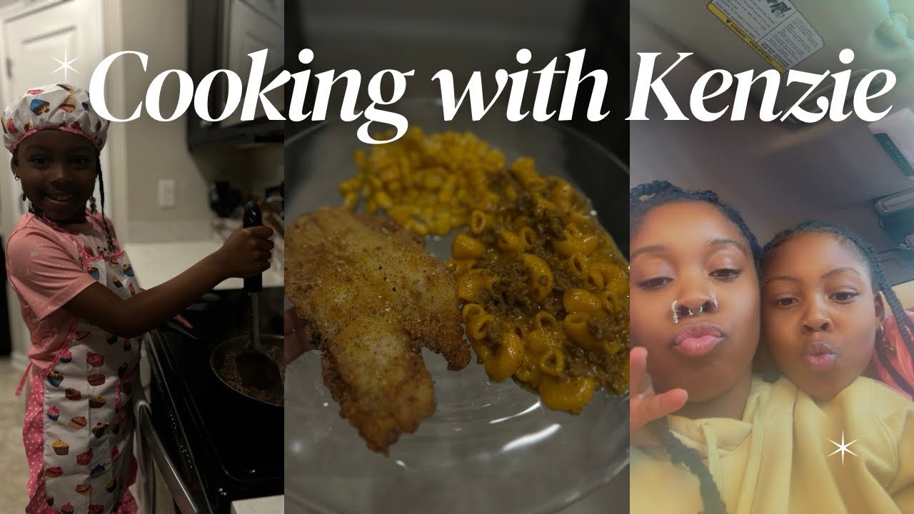VLOG: MY MONEY GOT STUCK | TEACHING KENZIE TO COOK - YouTube