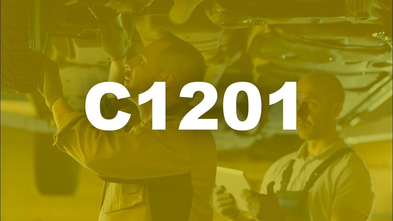 C1201 | Descripción, significado, causas y soluciones - YouTube