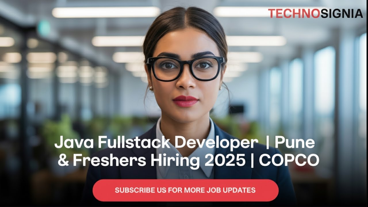 Java Fullstack Developer Jobs | Freshers Hiring 2025 | Copco Careers ...
