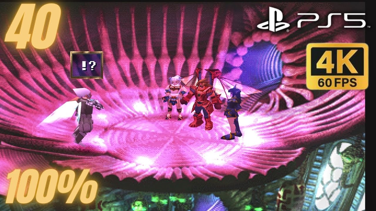 The Legend of Dragoon PS5/ p40 Wingly Forest / 100% Playthrough No ...