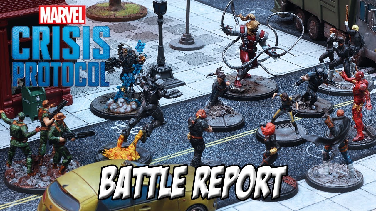 Marvel Crisis Protocol Battle Report - World War Marvel Ep. 220: X ...