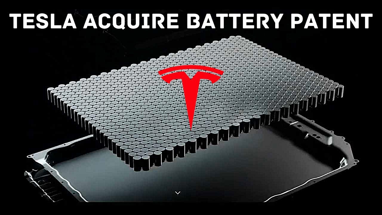 Tesla Acquire New Battery Patent - YouTube
