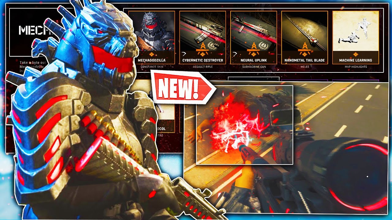 NEW TRACER PACK MECHAGODZILLA LIMITED TIME BUNDLE in WARZONE & VANGUARD! - YouTube