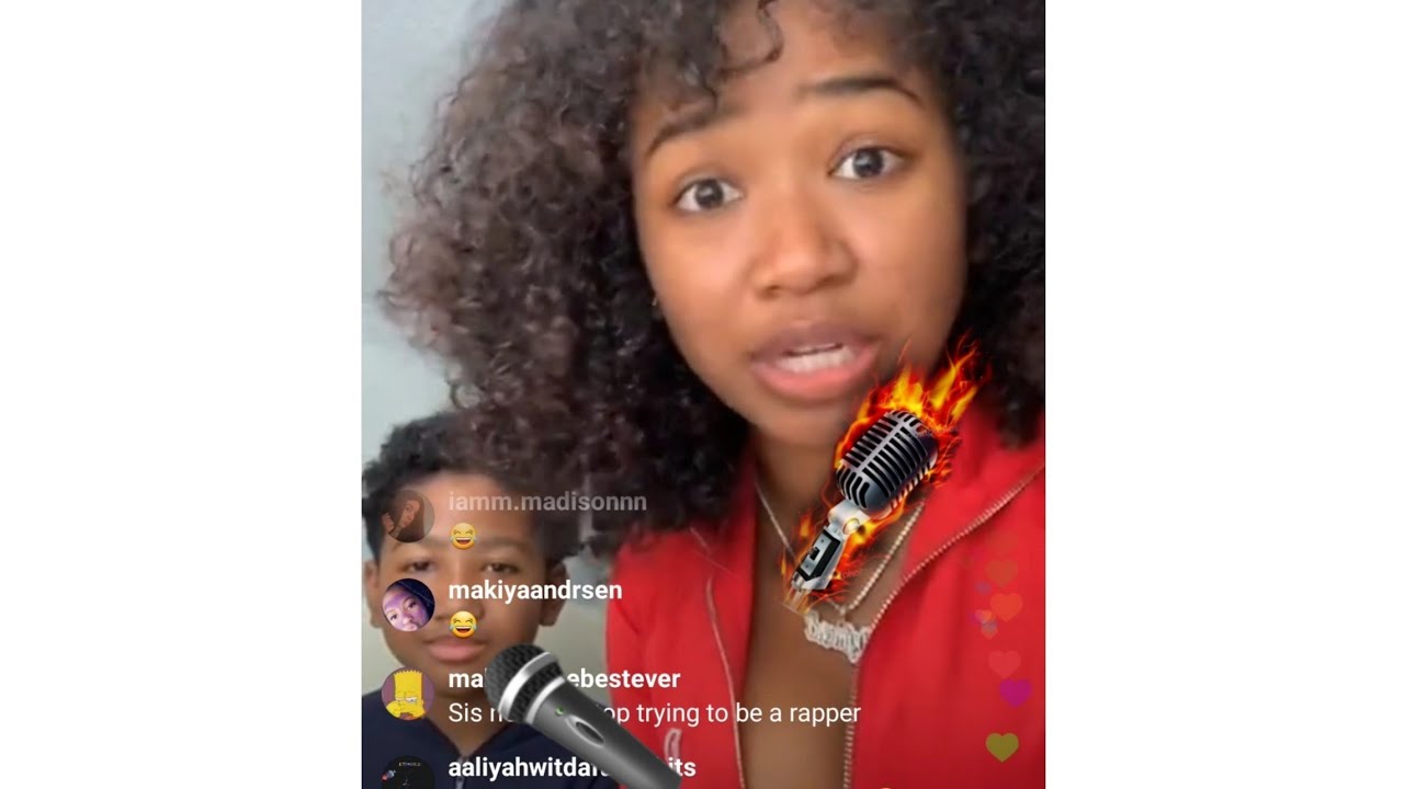 Dymondsflawless teach brother how to rap *MUST WATCH* - YouTube