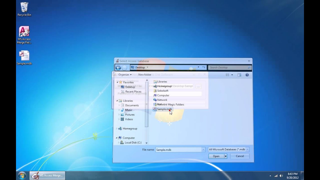 How To Use Ms Access Merge Fields Into One Software Youtube 6758