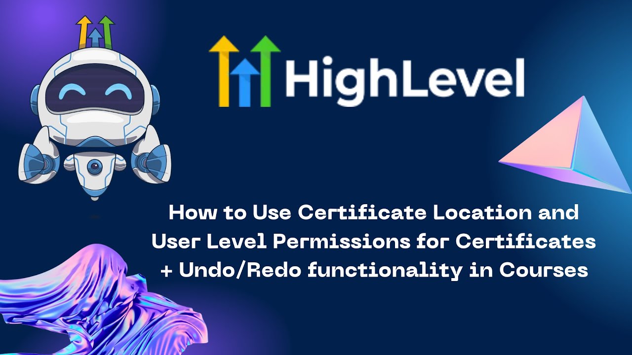 How to Use Certificate Location and User Level Permissions for ...