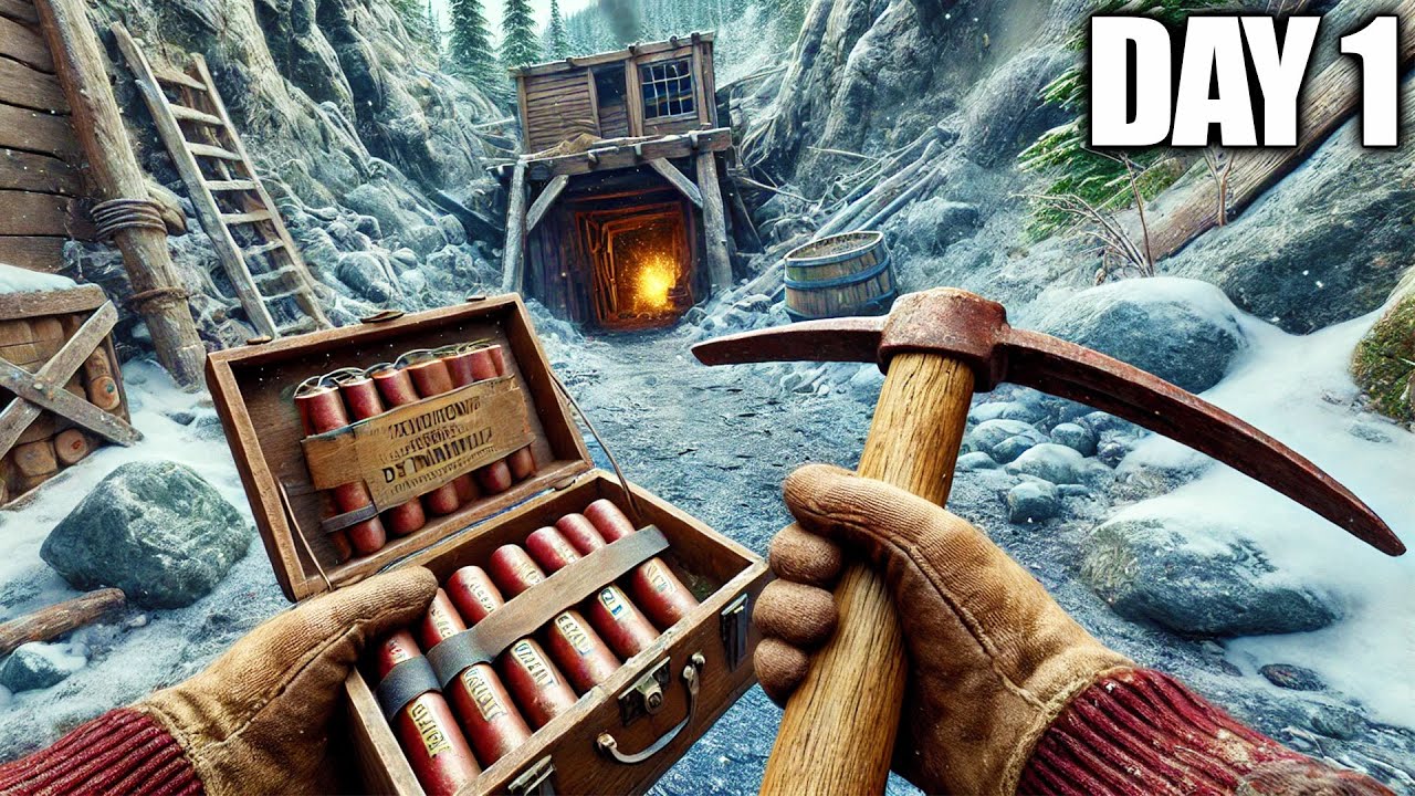 Trying to Survive in This Open-World Alaskan Wilderness Game | Alaska ...