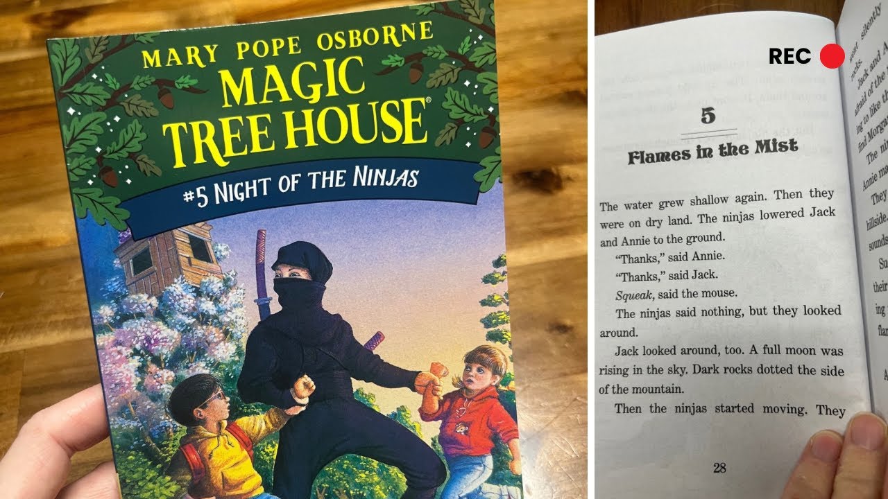 “Chapter 5 Flames in the Mist” of Magic Tree House #5 Night of the ...