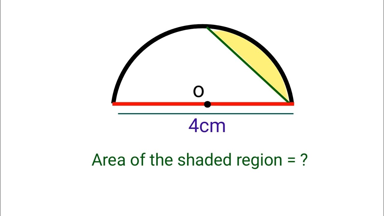 Geometry | Find the area of shaded region | Olympiad Problem | Geometry ...
