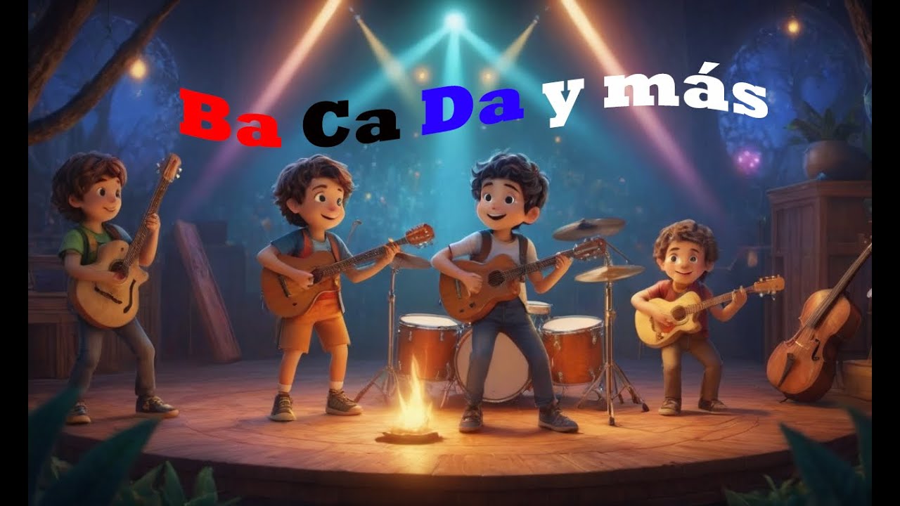 Aprende las Sílabas con A – BA, CA, DA… ¡Diversión y Aprendizaje para ...