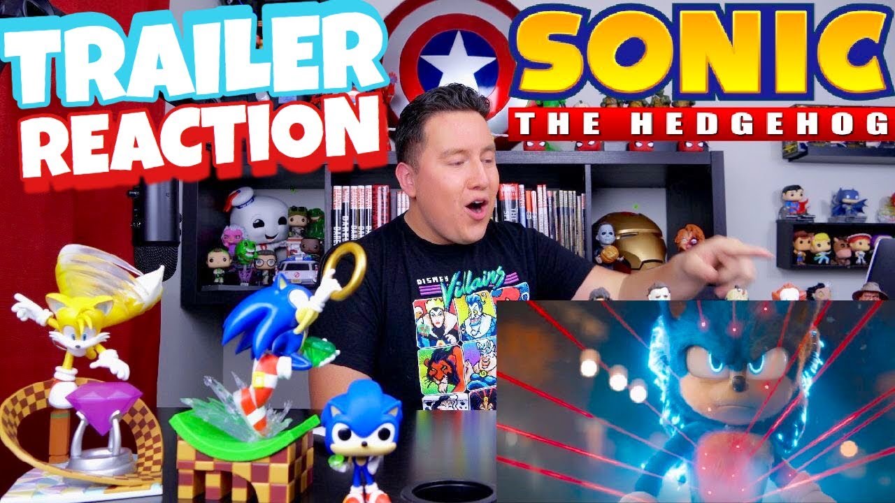 Sonic The Hedgehog Movie Trailer Reaction + Breakdown - YouTube