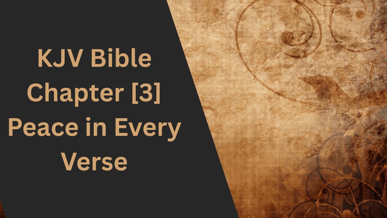Genesis Chapter 3 - KJV Audio Bible | The Fall of Man - YouTube