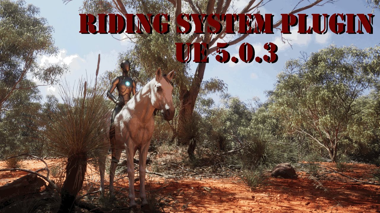 Riding System Plugin for Unreal Engine 5.0.3 - YouTube