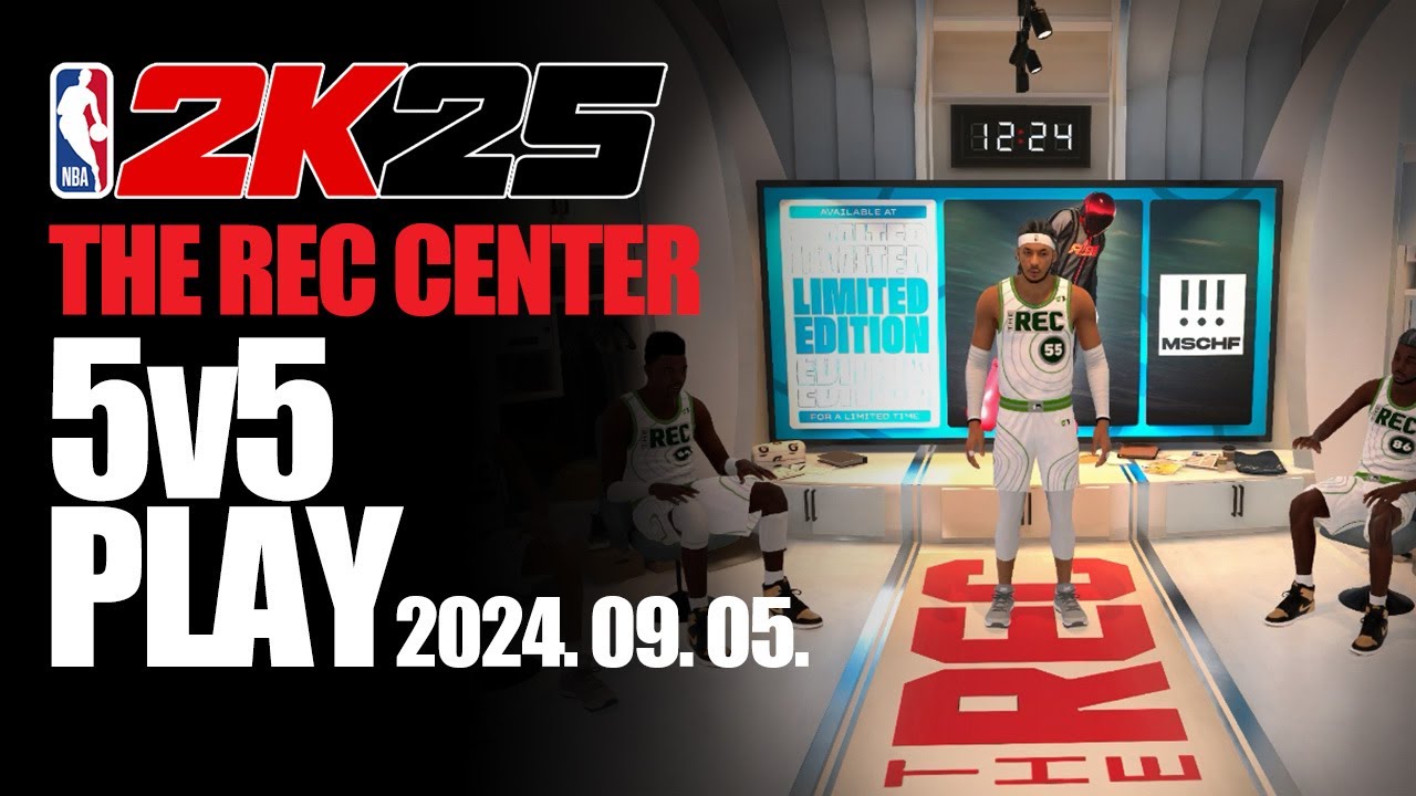 [NBA 2K25 PC] THE REC Center Play, 2K25 렉센터 플레이 (2024. 09. 05.) 02 ...