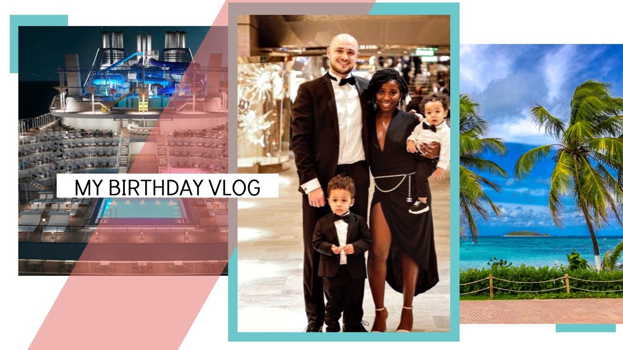 MY BIRTHDAY VLOG & FIRST TIME ON A CRUISE SHIP | AdannaDavid - YouTube