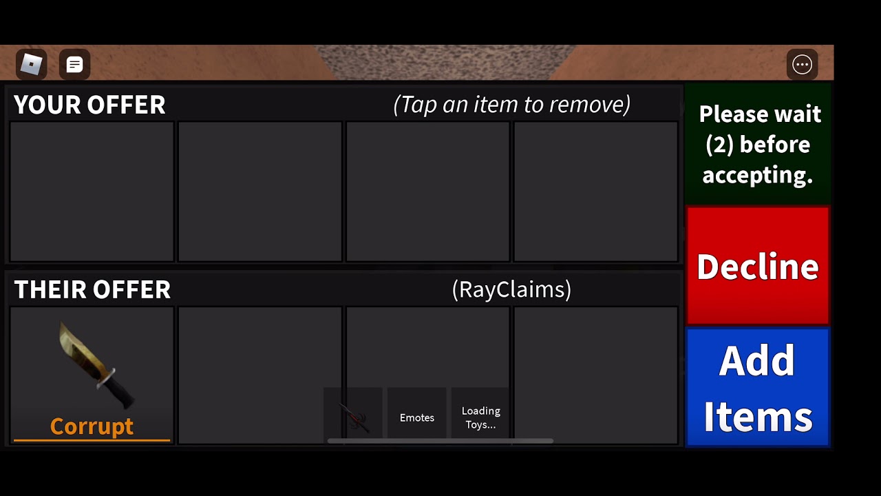 Buying corrupt set and elderwood set from mm2shop.com there trusted ...