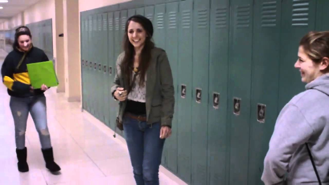 getting pushed into a locker - YouTube