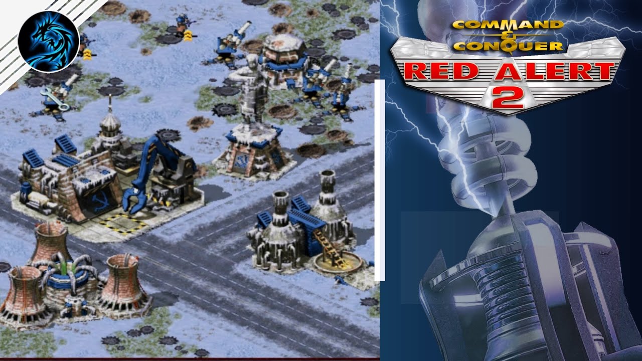 Red Alert 2 | Arctic Circle With The Soviets | (7 vs 1 + Superweapons ...