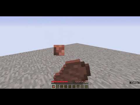 Eating a steak in Minecraft - YouTube