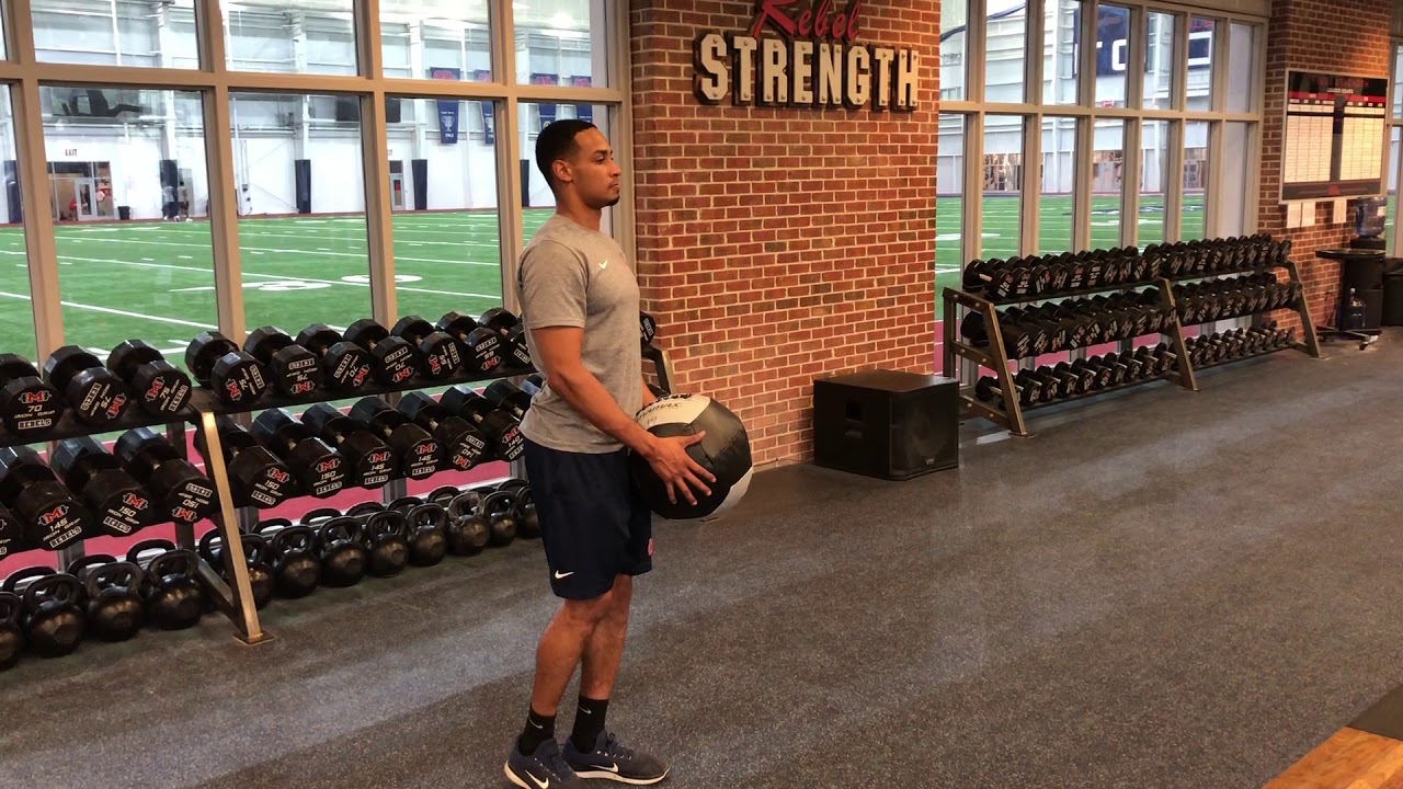 Single Leg Med Ball RDL - YouTube