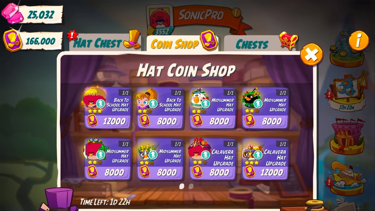 Angry Birds 2 - Return to School in Fashion with The Hat Chest Event ...