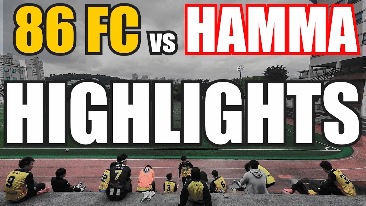 [21.05.08.] 86 FC vs 함마 H/L #축구 드론 촬영 - YouTube