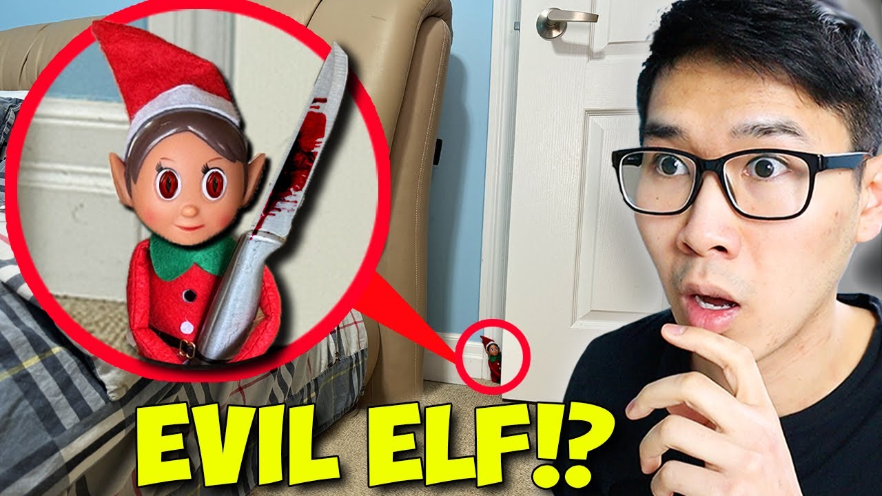 DISTURBING TRUTH BEHIND THIS HAUNTED ELF ON THE SHELF! ...(Story Time ...