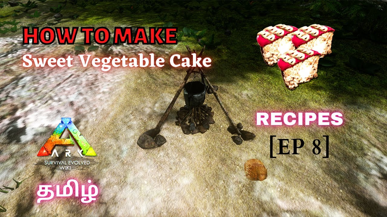 HOW TO MAKE SWEET VEGETABLE CAKE | ARK MOBILE | RECIPES EP 8 | MR ...