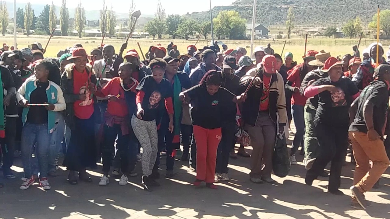 DC and LCD Candidate and Followers ahead of Lesotho 2017 snap Elections ...
