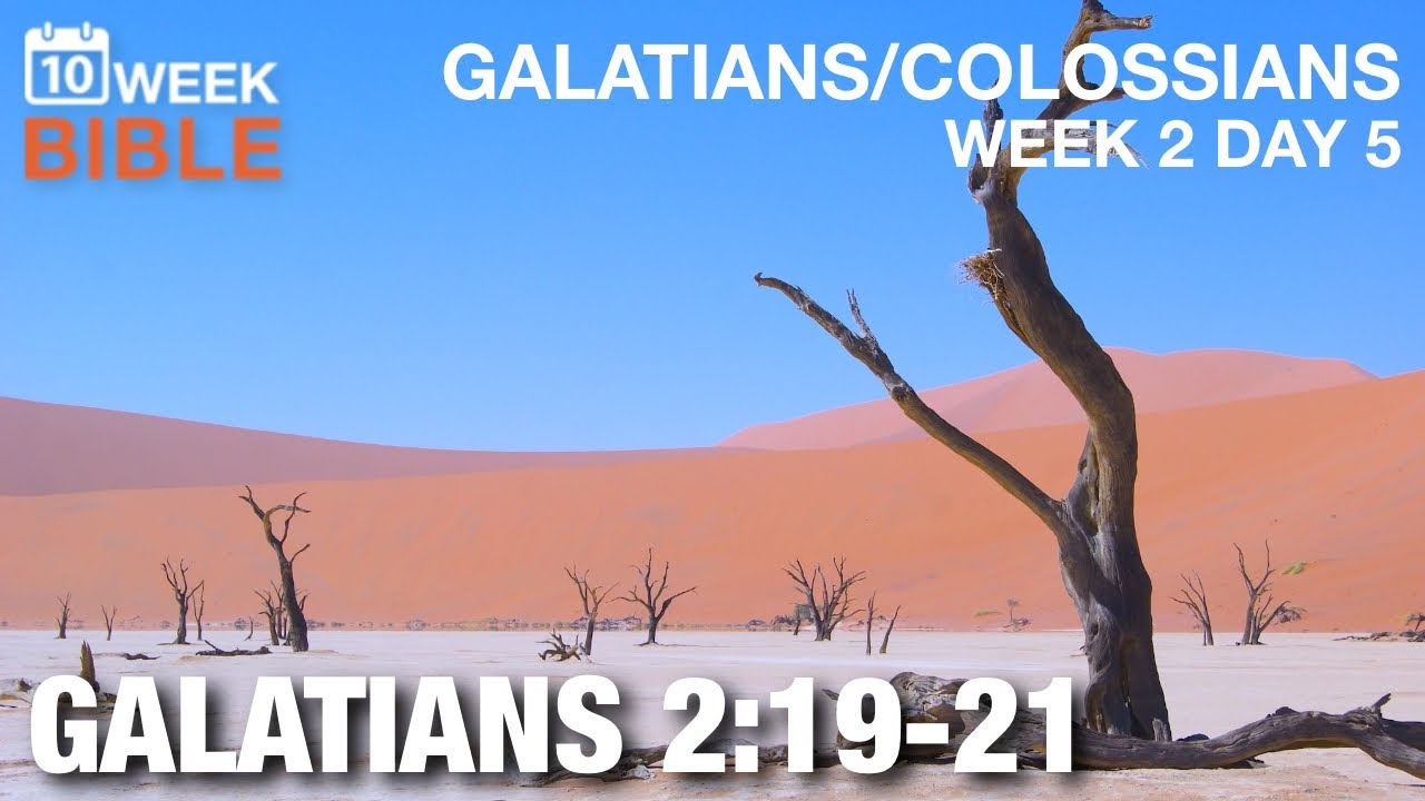 I Died to the Law | Galatians 2:19-21 | Week 2 Day 5 Study of Galatians ...