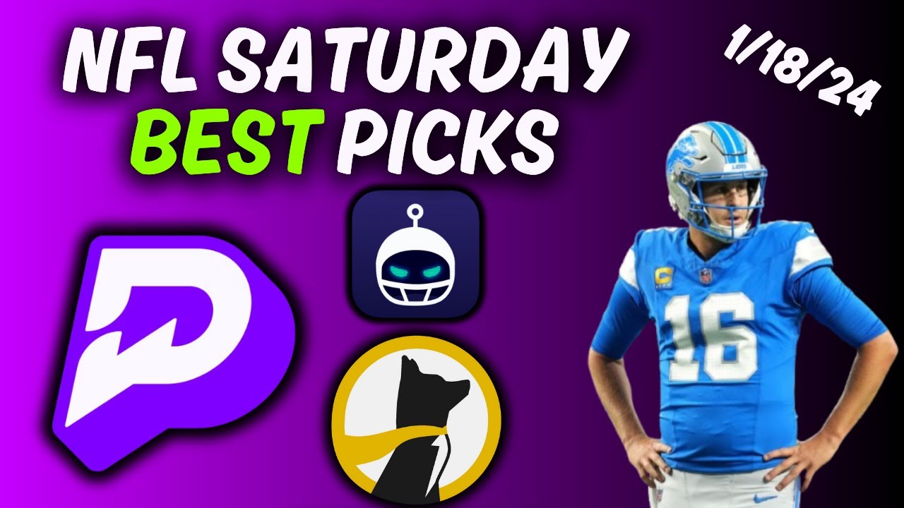 PrizePicks Saturday NFL PLAYOFF FREE PICKS | PrizePicks Now | 8 FREE ...