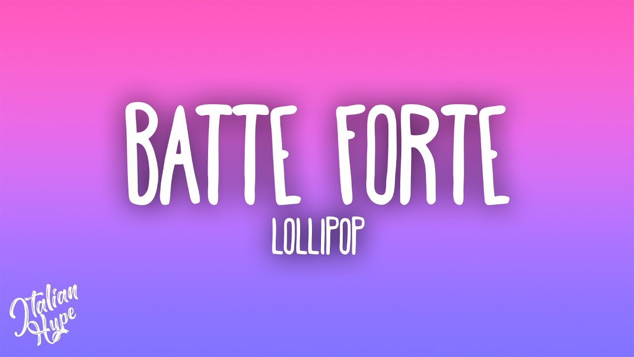 Lollipop - Batte forte (Subside Extended Remix) - YouTube