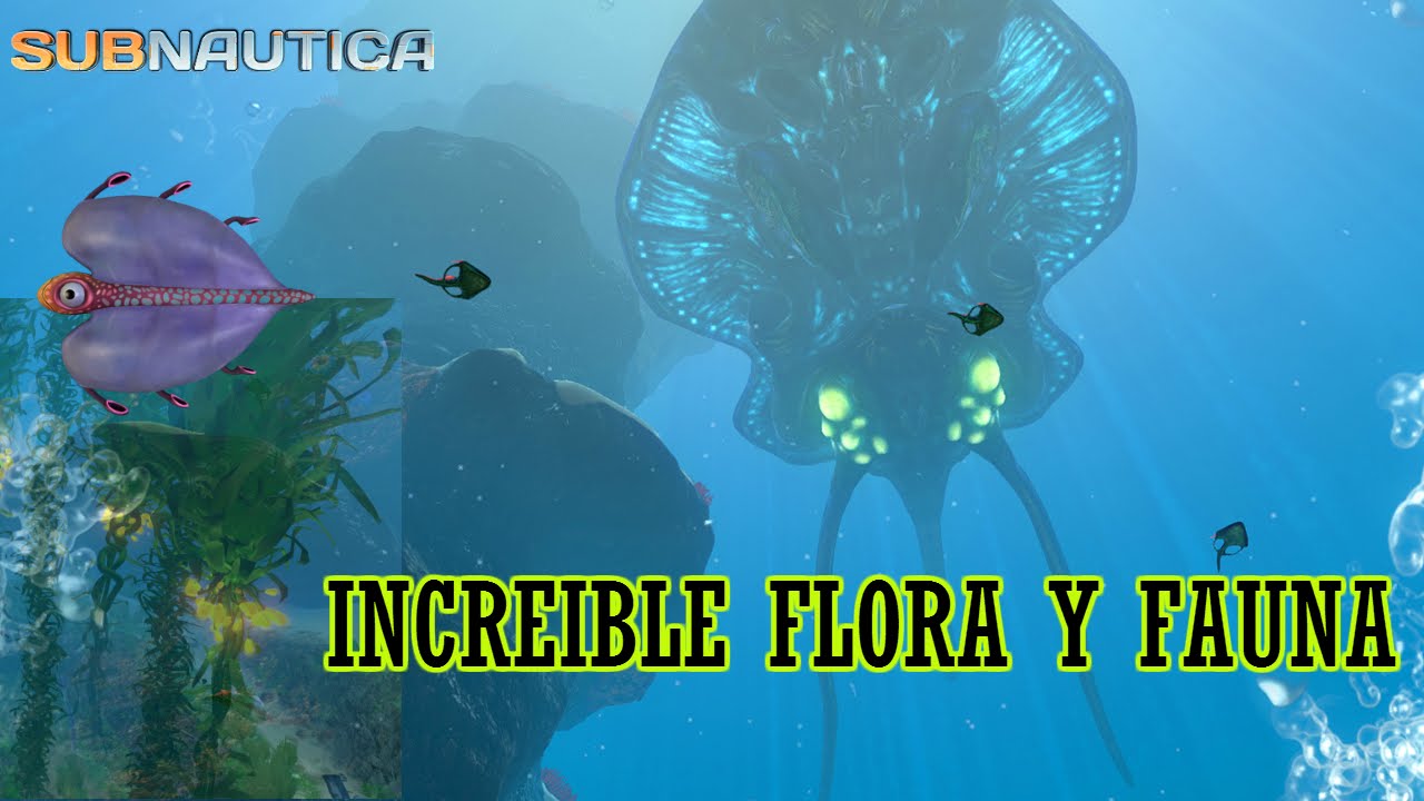 SUBNAUTICA #3 INCREIBLE FLORA Y FAUNA | GAMEPLAY ESPAÑOL - YouTube