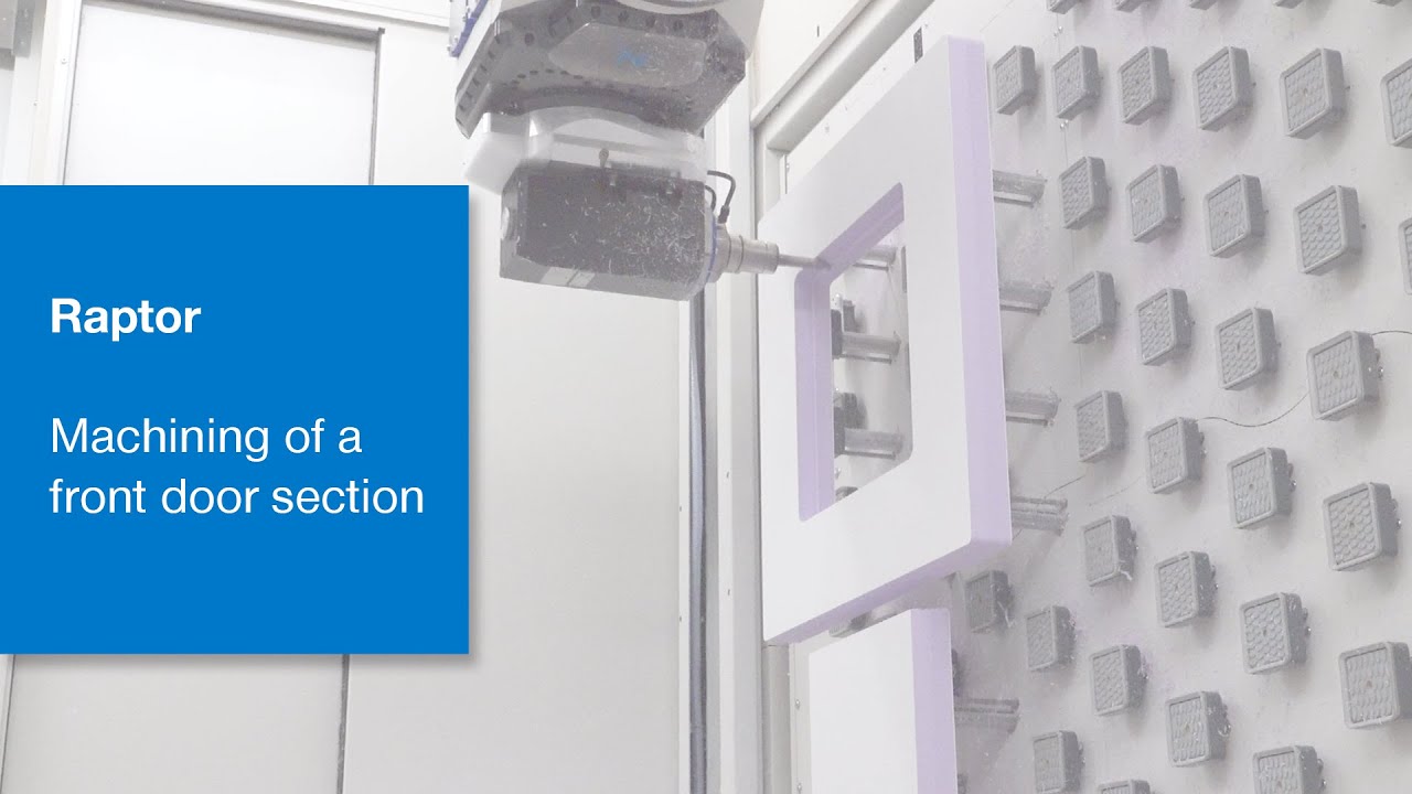 Precision in every detail – complete machining of a front door section ...