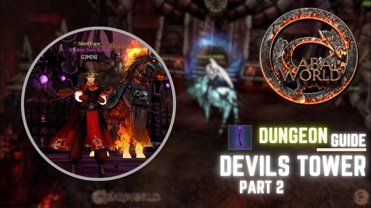CABAL WORLD - Devils Tower Part 2 - Walk Through [Guide] Devils Keys - YouTube
