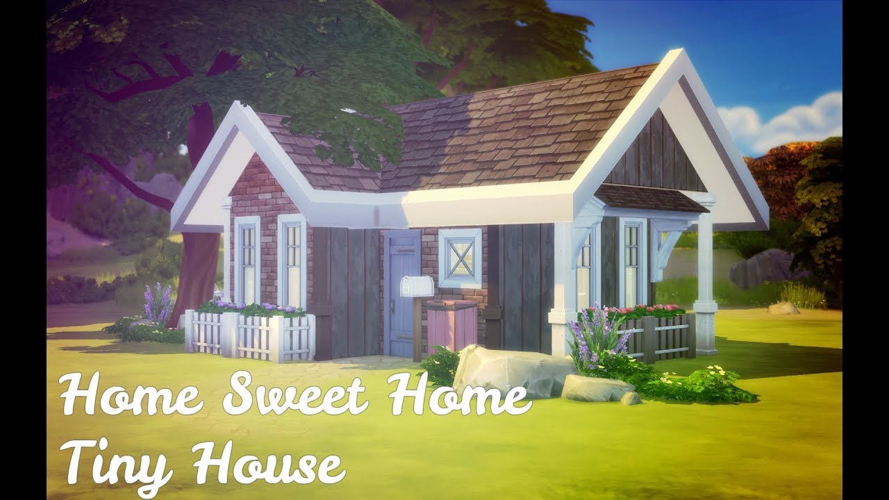 TS4 House Build: HOME SWEET HOME || TINY HOUSE - YouTube