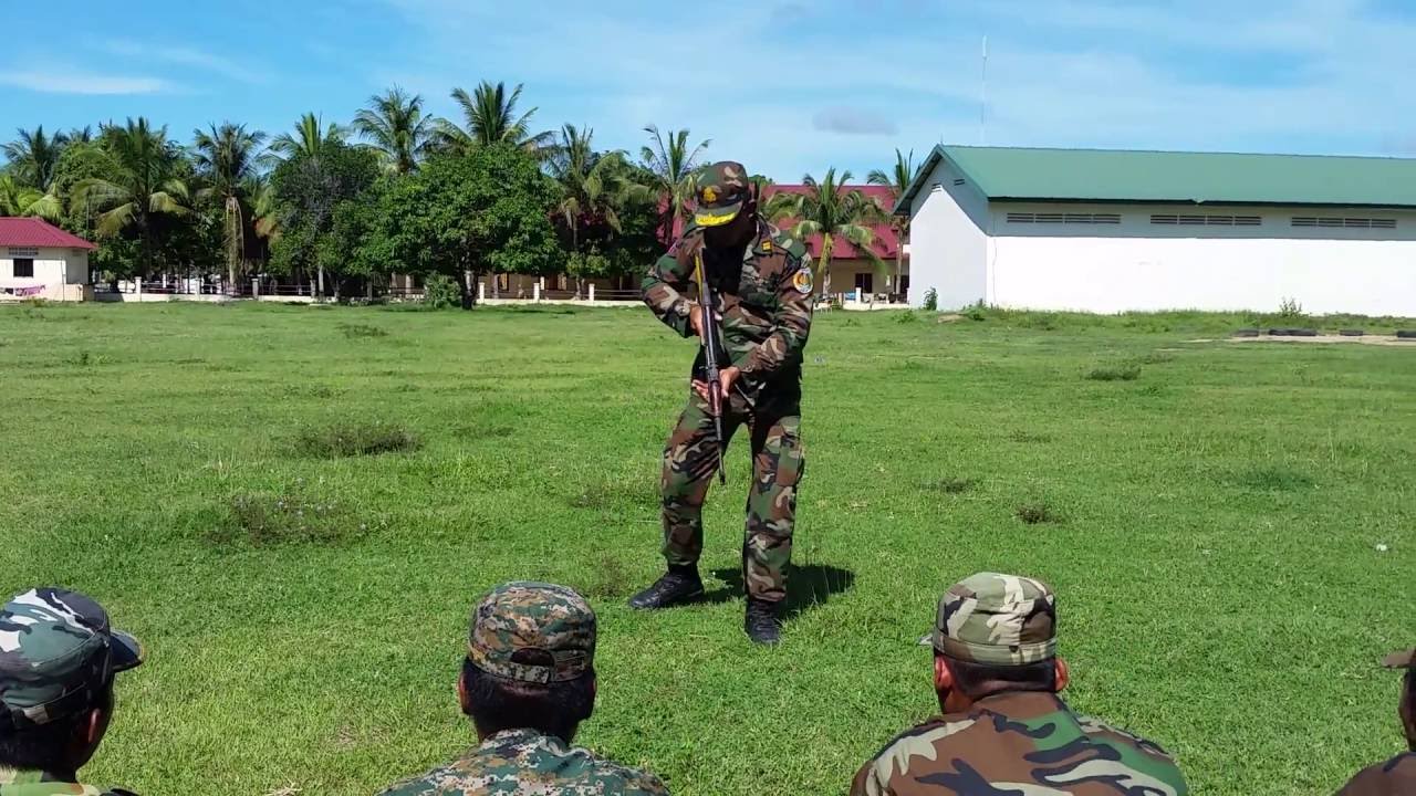 How to shooting gun AK in khmer - YouTube