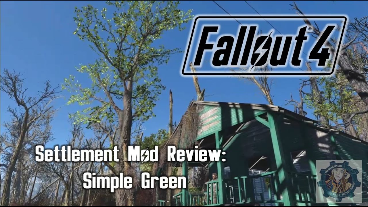 Fallout 4 Mod Review: Simple Green - YouTube