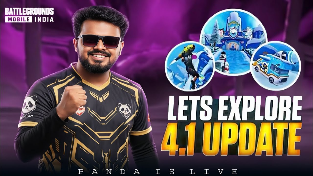BGMI 4.1🔥 | 5 RP GIVEAWAY AT 2K SUBS🔥 | PANDA is LIVE - YouTube