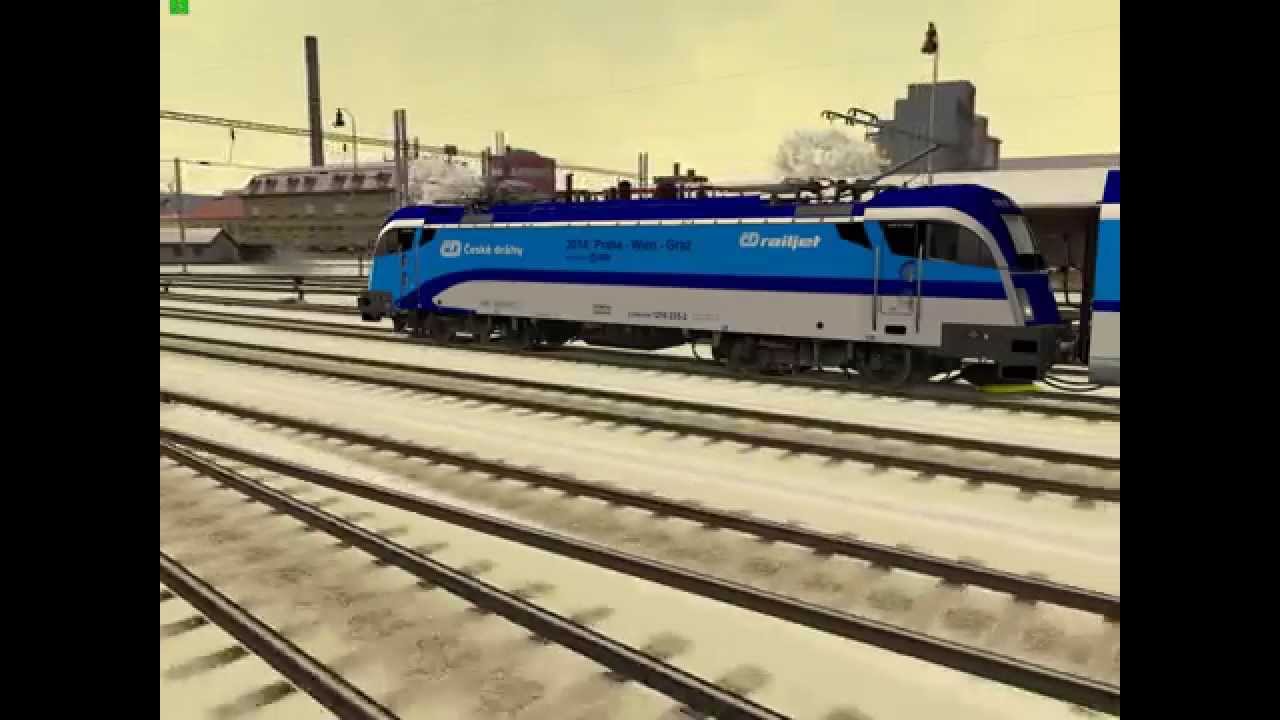 "MSTS" RailJet volná jízda 720p - 1080p original msts format 4:3 - YouTube