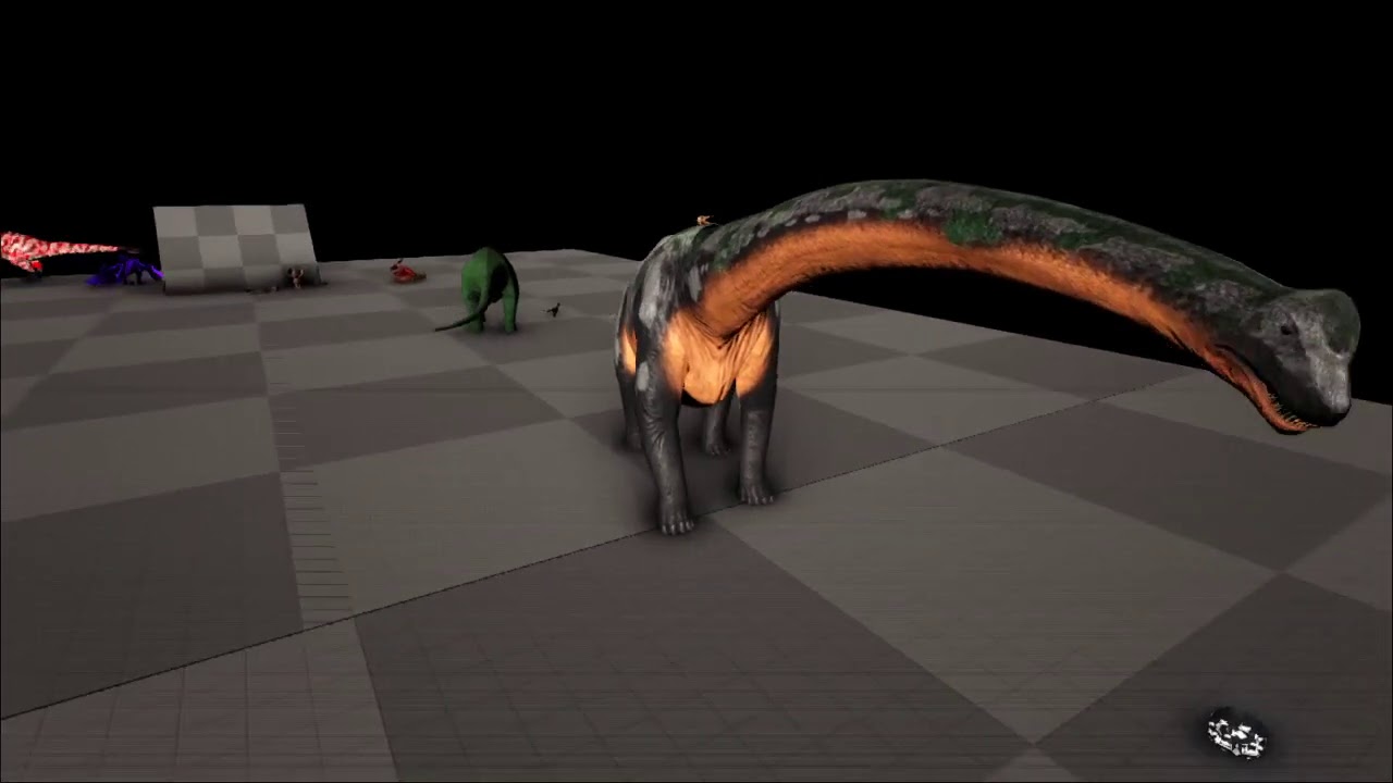 Ark: JP Mod | Brachiosaurus sounds - YouTube