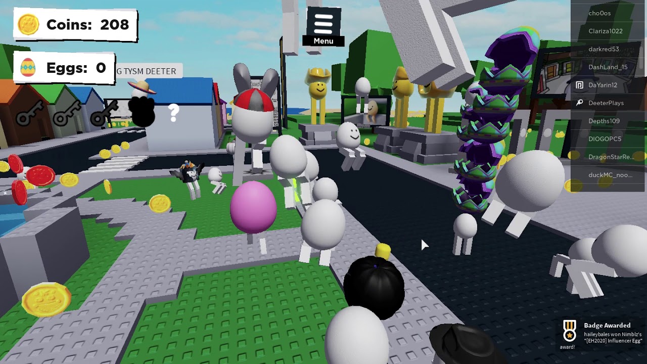 GETTING INTO DEETER PLAYS GAME! And getting admin egg and many more ...