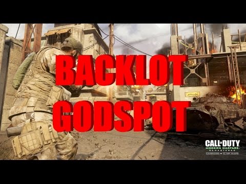 MWR BACKLOT GODSPOT! CALL OF DUTY MODERN WARFARE REMASTERED SABOTAGE ...