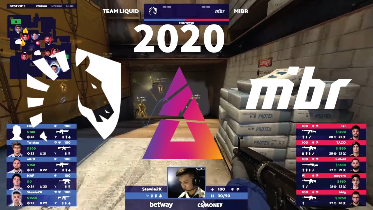 Team Liquid CSGO PRO Moments VS MIBR | BLAST 2020 - CSGO Highlights ...