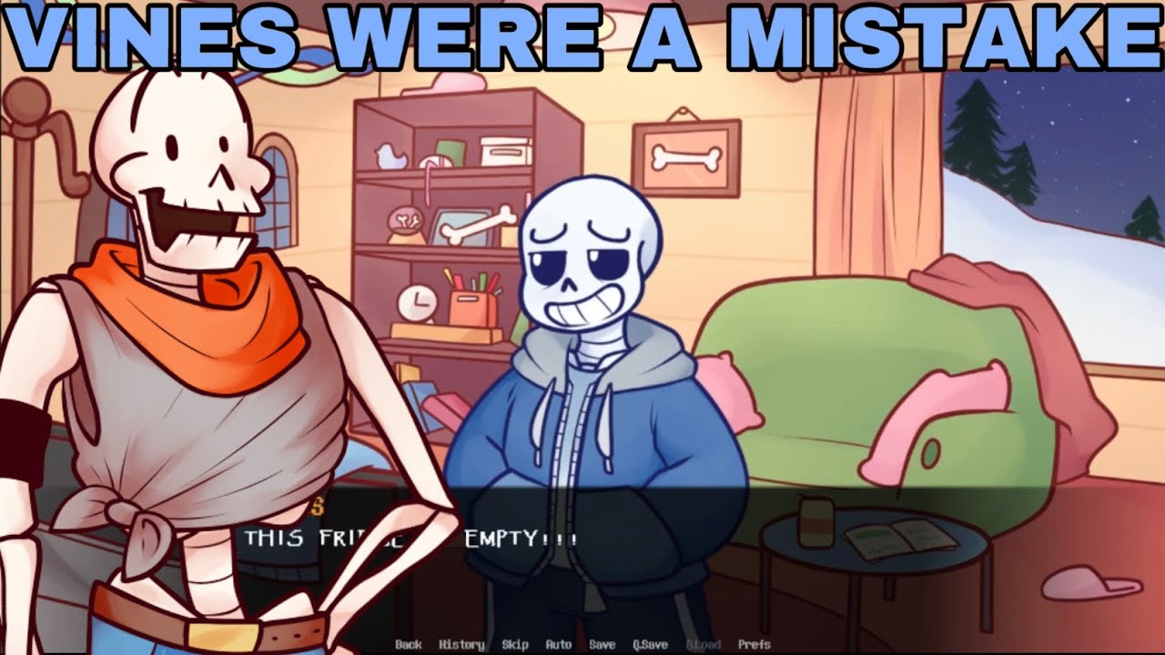 VINES WERE A MISTAKE - Movie Night - No commentary - Undertale Visual ...