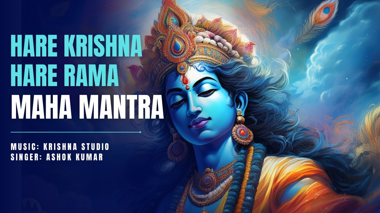 LIVE : Hare Krishna Hare Rama Mantra || Krishna Peaceful Mantra ...