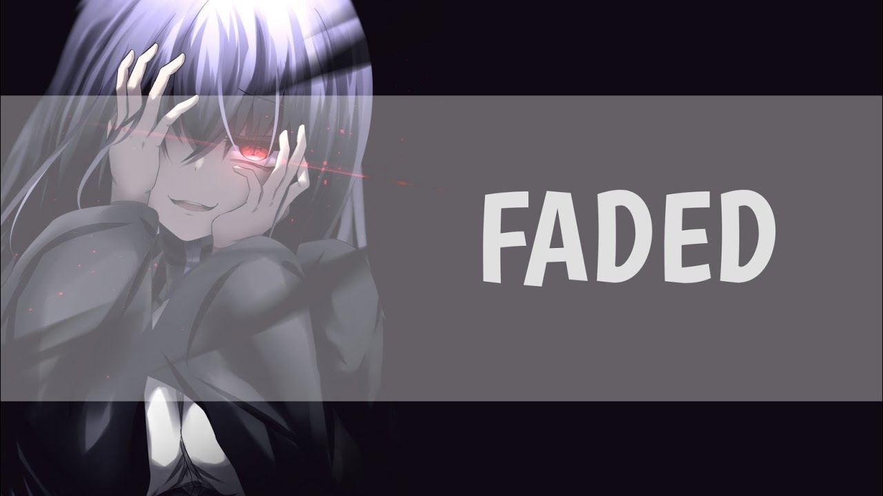 Nightcore - Faded (Alan Walker) | Lyrics (Female Rock Version) - YouTube