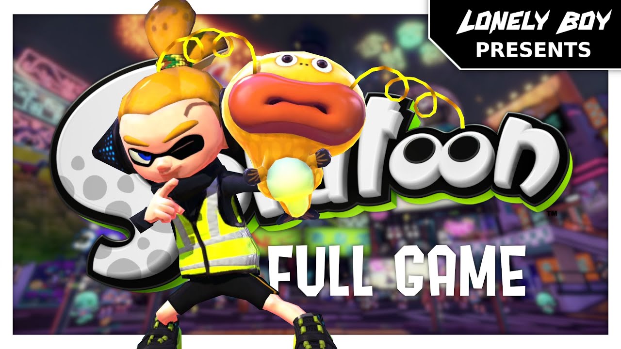 Splatoon - Full 100% Walkthrough (UNCUT) [4K 30/60FPS] - YouTube